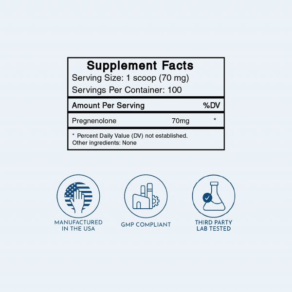 Micronized Pregnenolone Supplement Powder - Forefront Health