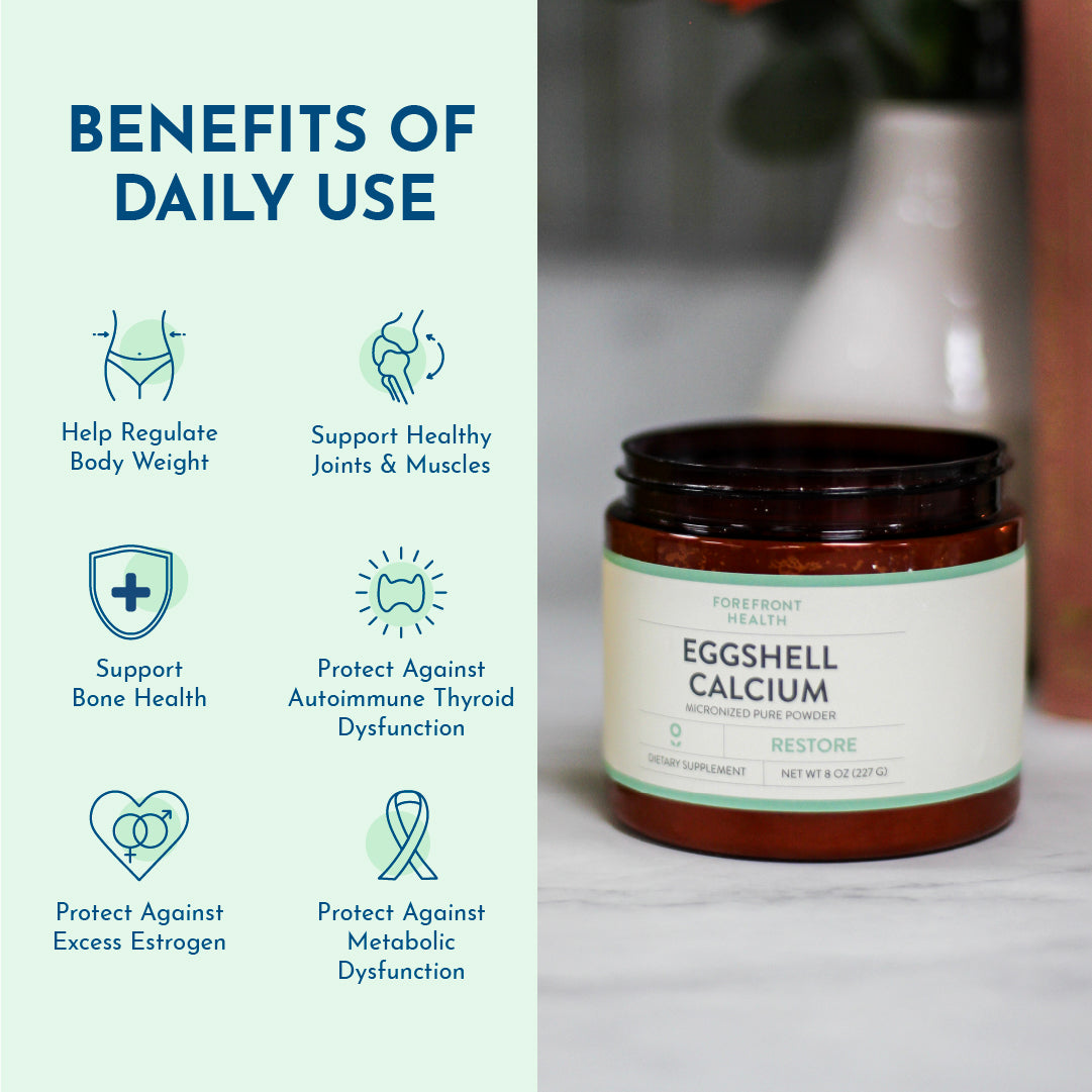 Micronized Eggshell Calcium Supplement | Forefront Health