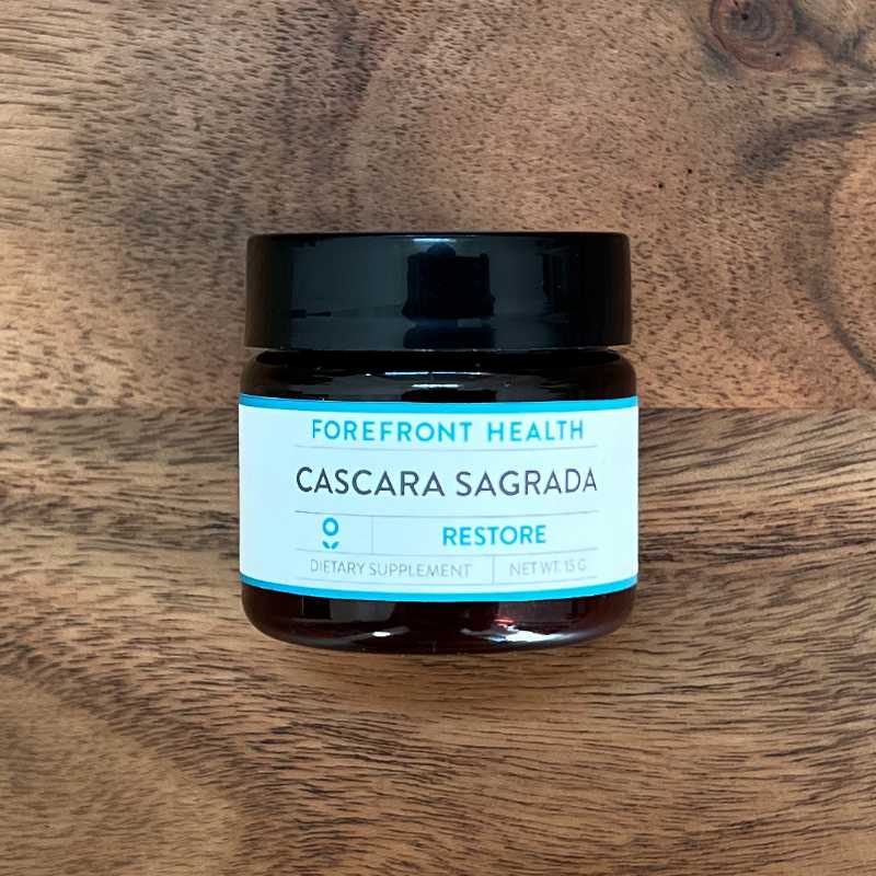 Cascara Sagrada Bark (Powder) - Forefront Health